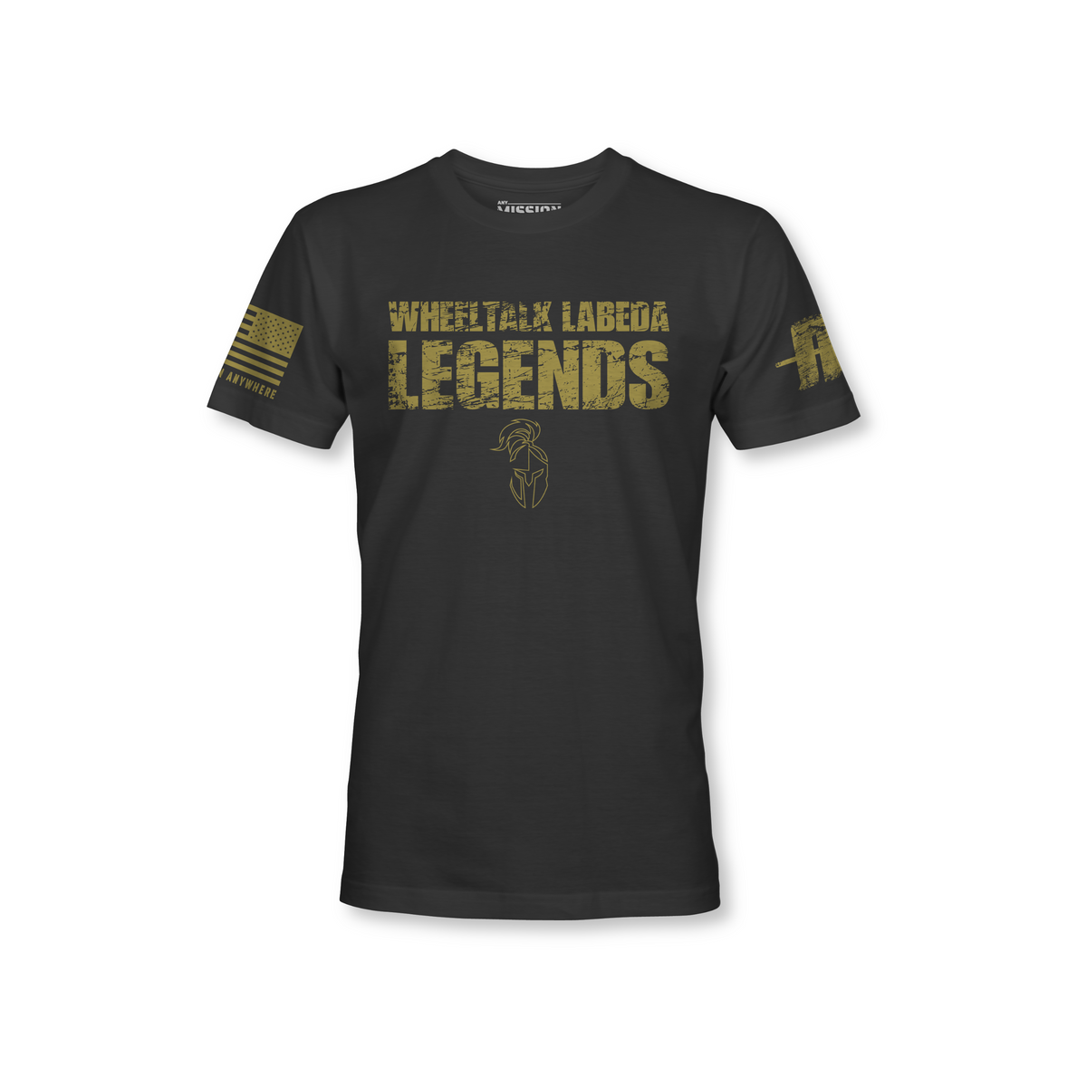 Wheel Talk Labeda Legends T-shirt – Any Mission Anywhere